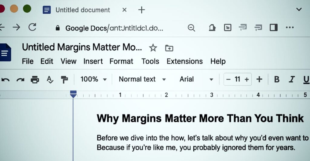 How to Change Margins in Google Docs: Every Method That Works